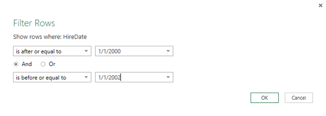 Power Query Controlling M Query Functions W User Driven Parameters 0656
